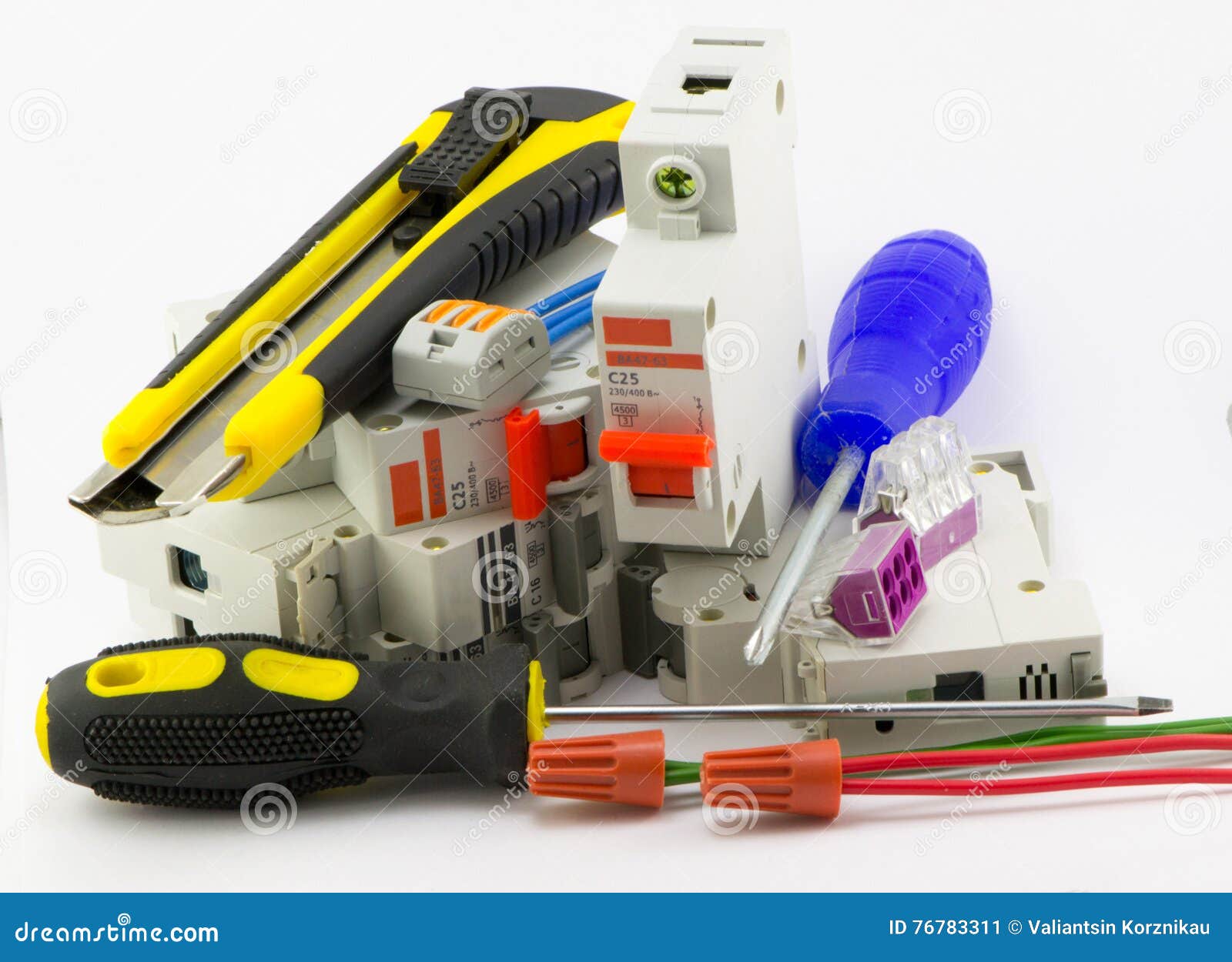 Electrical accessories stock image. Image of electric - 76783311