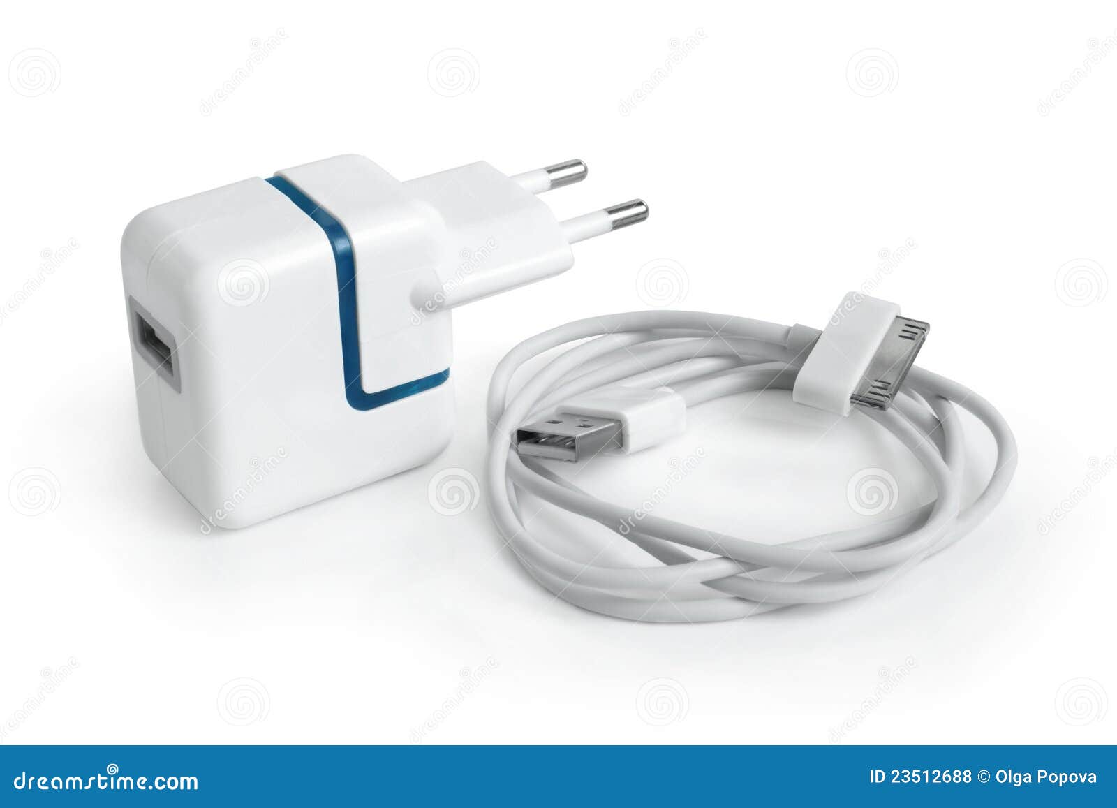 Electrical Adapter To USB Port Stock Photo - Image of charger ...