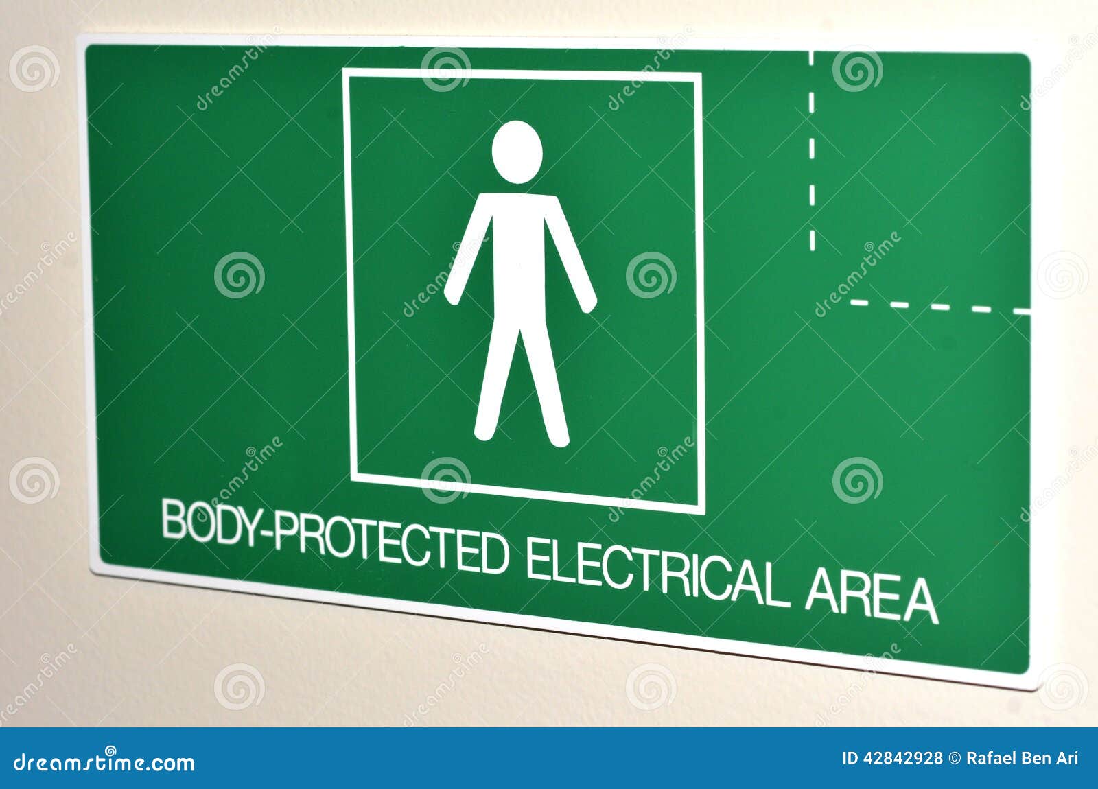 Electrical Areas Sign and Symbol Stock Photo - Image of environment ...