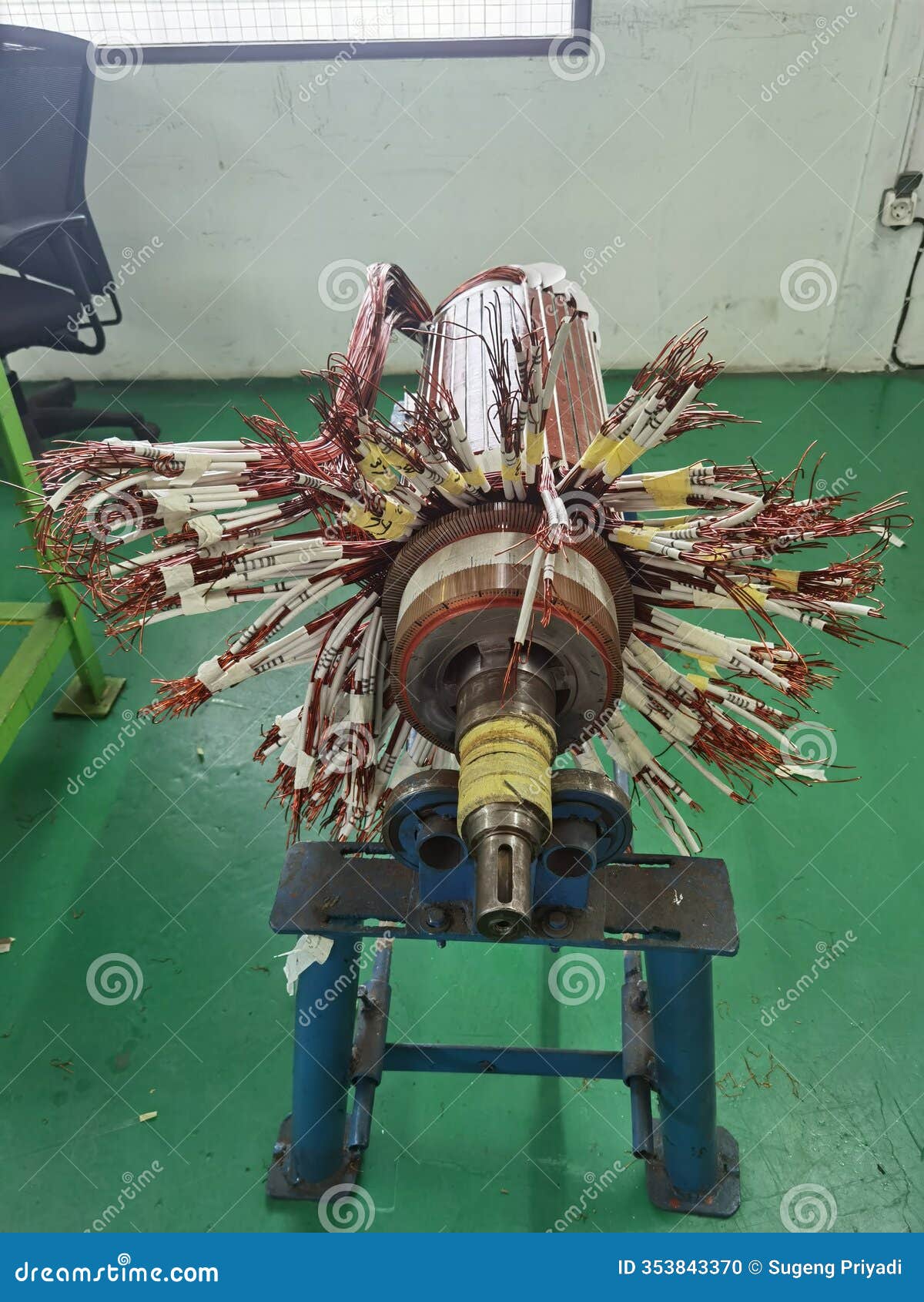 Electrical Art DC Motor stock photo. Image of electricalart - 353843370