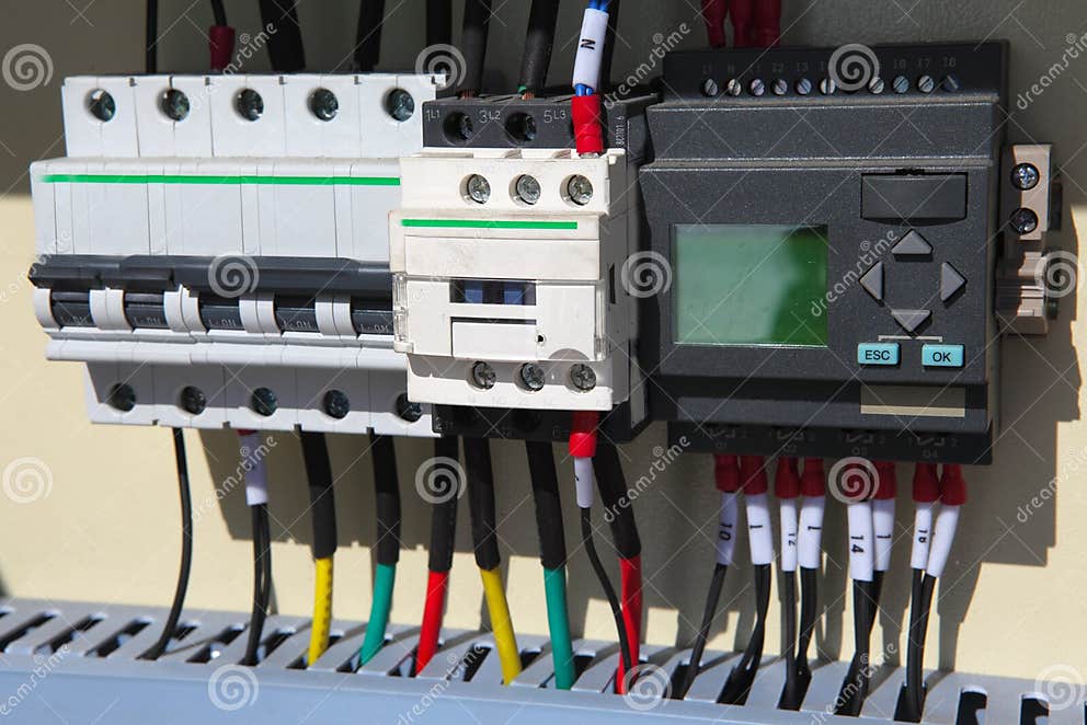 Electrical automation stock photo. Image of electrical - 24377346