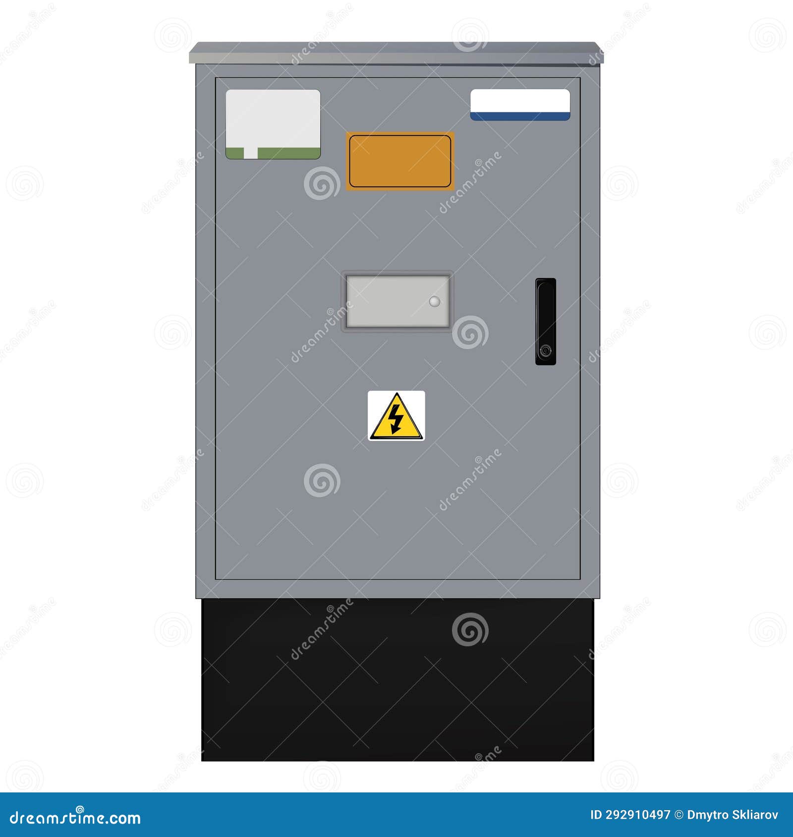 Electrical Box, Industrial Electrical Control Panel. Electricity ...