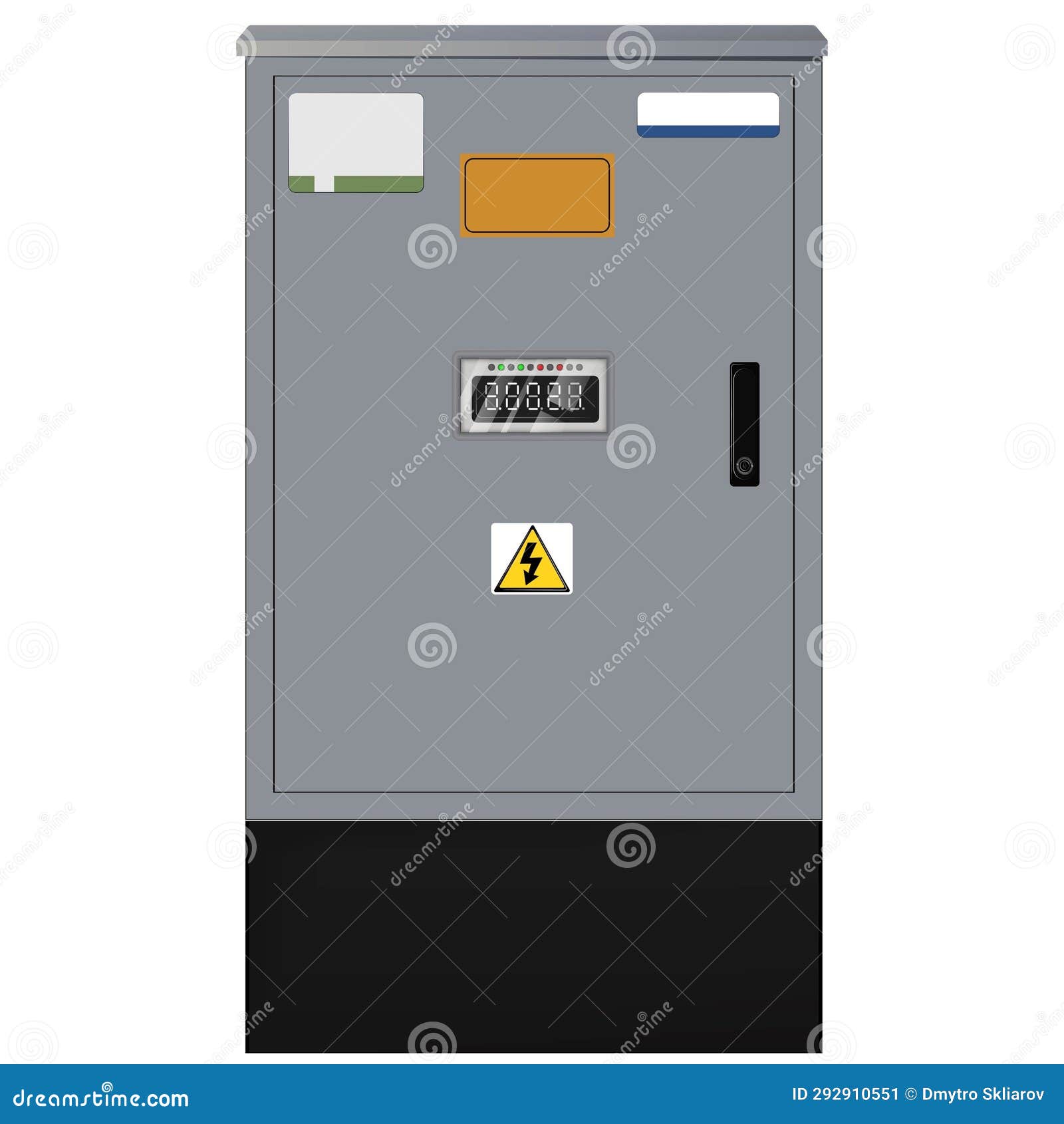 Electrical Box, Industrial Electrical Control Panel. Electricity ...