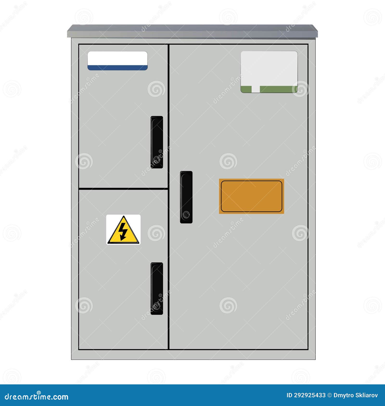 Electrical Box, Industrial Electrical Control Panel. Electricity ...
