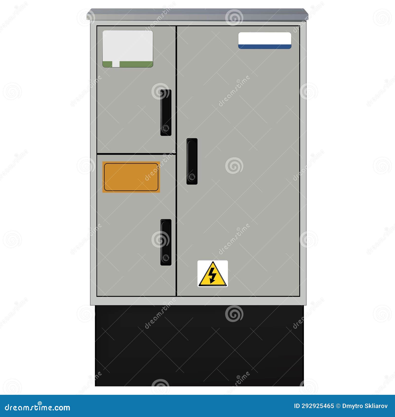 Electrical Box, Industrial Electrical Control Panel. Electricity ...