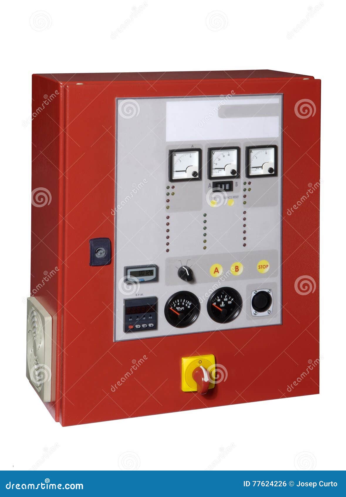 Electrical box stock photo. Image of voltage, white, high - 77624226
