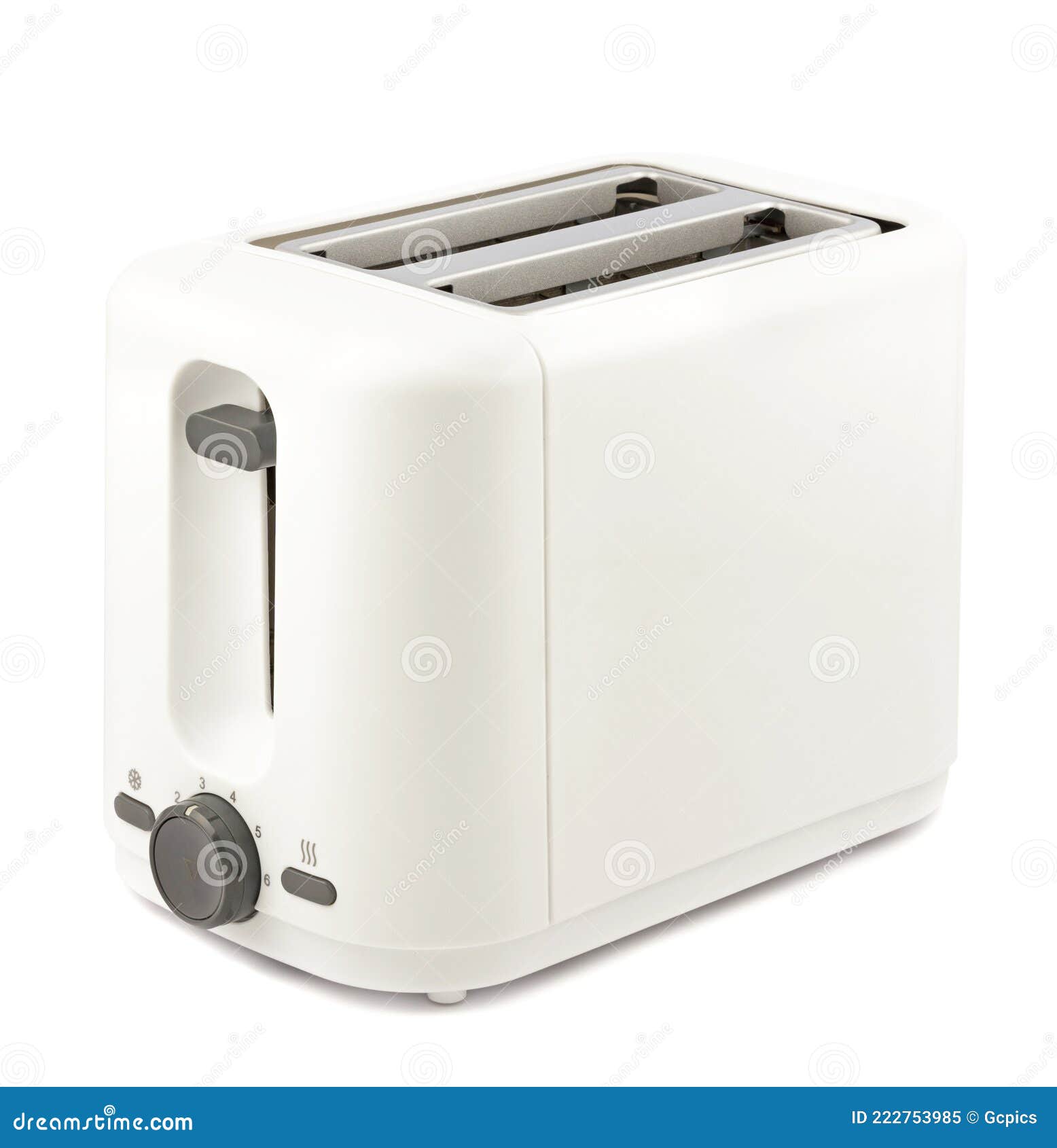 An Electrical Bread Toaster Stock Image - Image of isolated, plastic ...