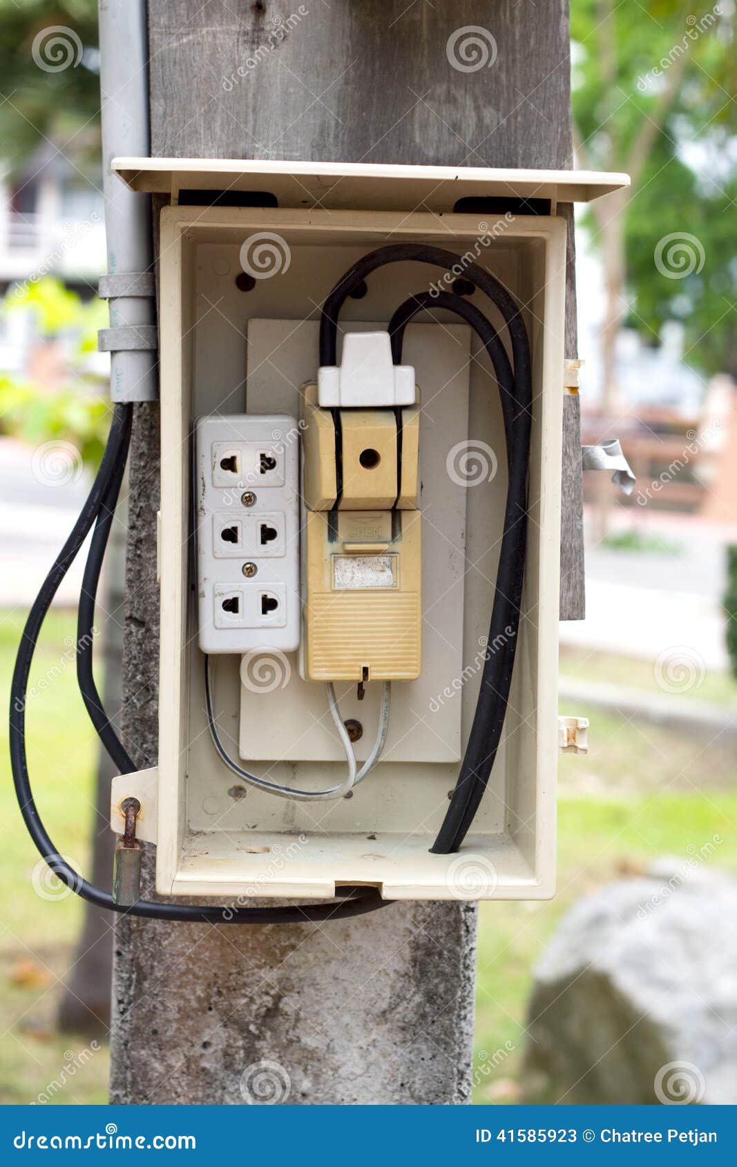 Electrical Breaker Boxes Royalty-Free Stock Photography | CartoonDealer ...