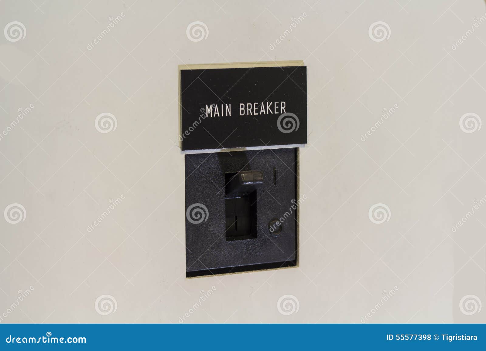 Electrical Breaker Switch Cutoff Stock Photo - Image of cables, cover ...