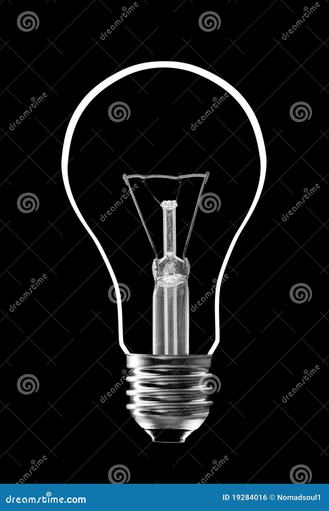 Electrical bulb stock photo. Image of intelligence, lamp - 19284016