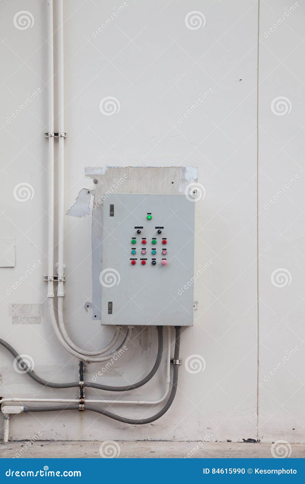 Electrical cabinet stock photo. Image of switch, electricity - 84615990