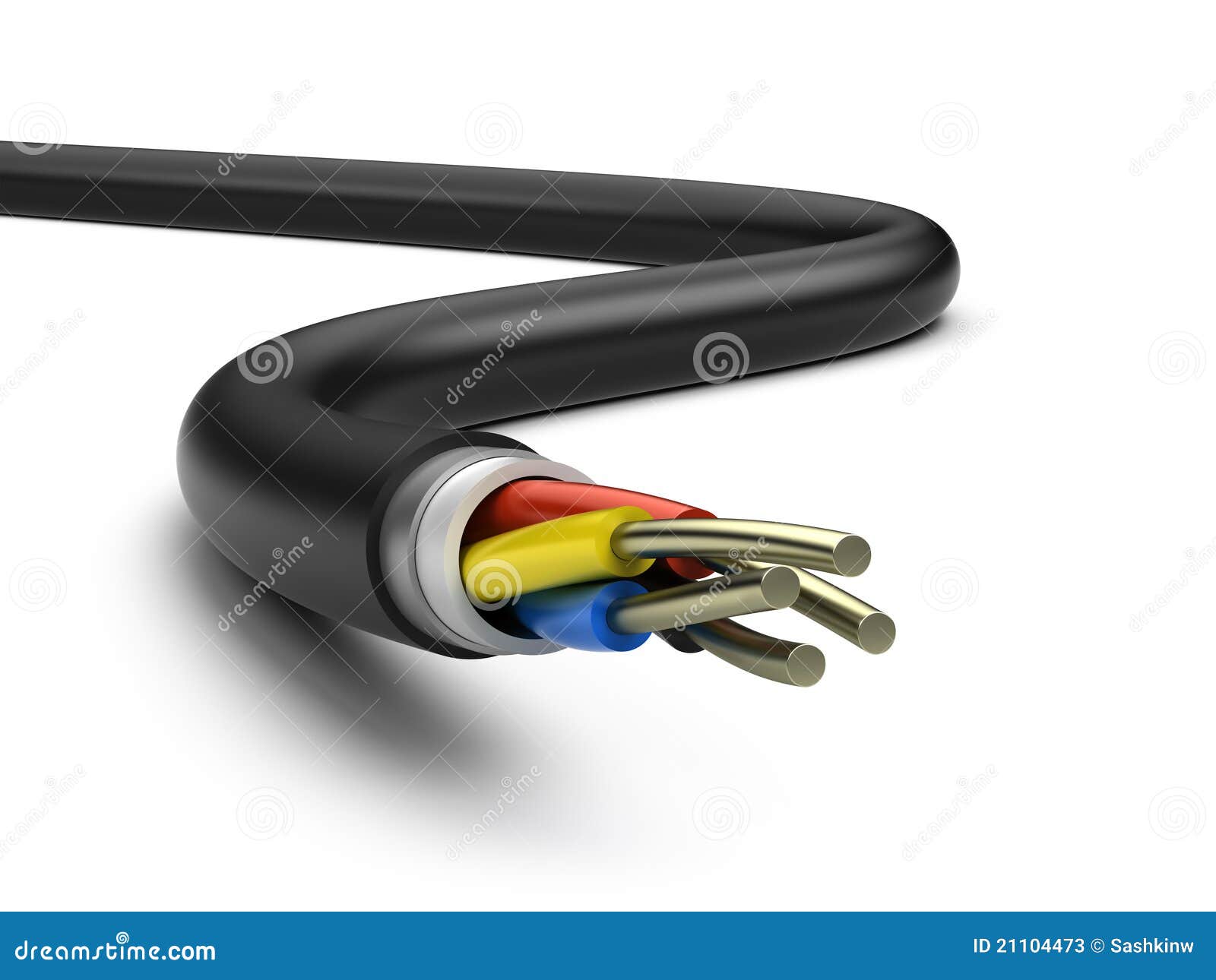 Electrical Cable Cartoon Vector | CartoonDealer.com #51593057
