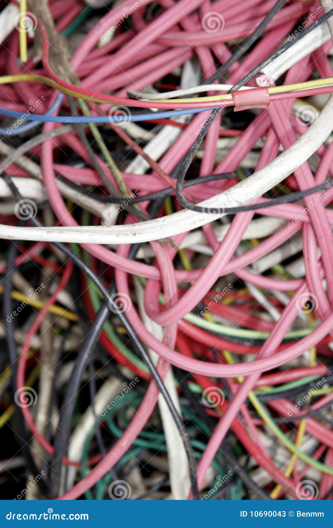 Electrical Cable Background Stock Image - Image of cover, data: 10690043