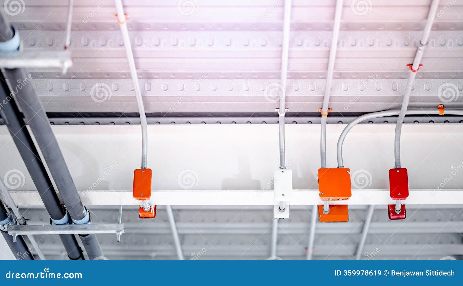 Electrical Cable Conduit with Colorful Junction Box for Electric Wiring ...