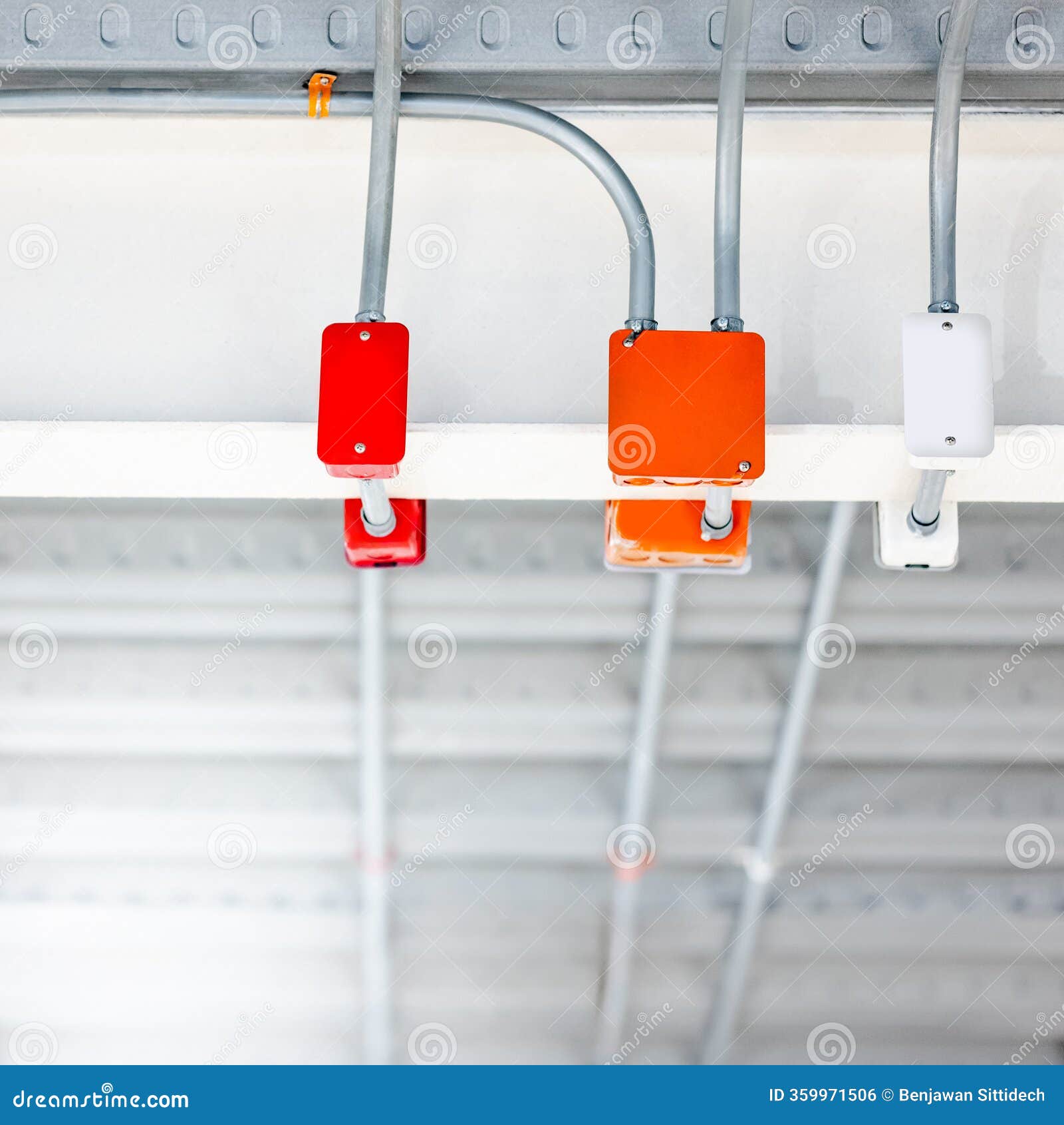 Electrical Cable Conduit with Colorful Junction Box for Electric Wiring ...