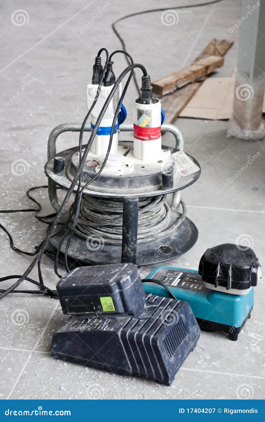 Electrical cable extension stock image. Image of electric - 17404207