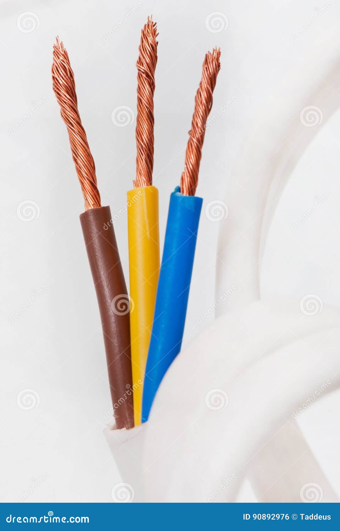 Electrical cable stock photo. Image of electricity, data - 90892976