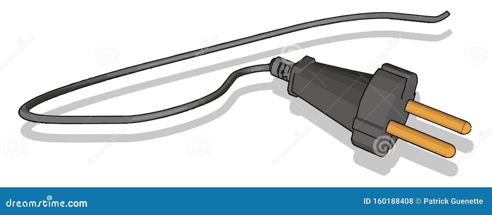 Electrical Cable, Illustration, Vector Stock Vector - Illustration of ...