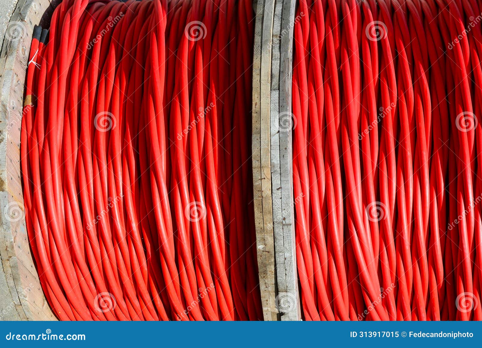 Electrical Cable Reels for High Voltage during Electrical ...