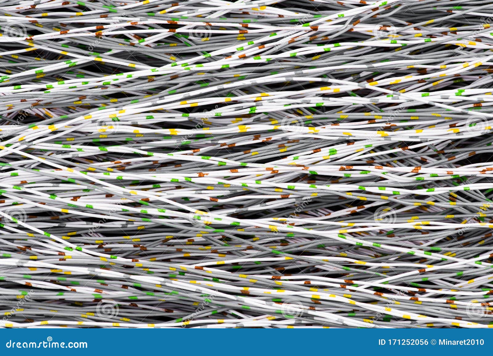 Electrical Cable and Wire Background Stock Photo - Image of electronics ...