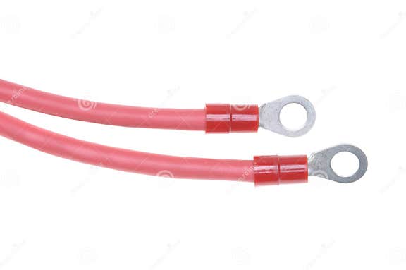 Electrical Cables with Terminal Stock Photo - Image of copper ...