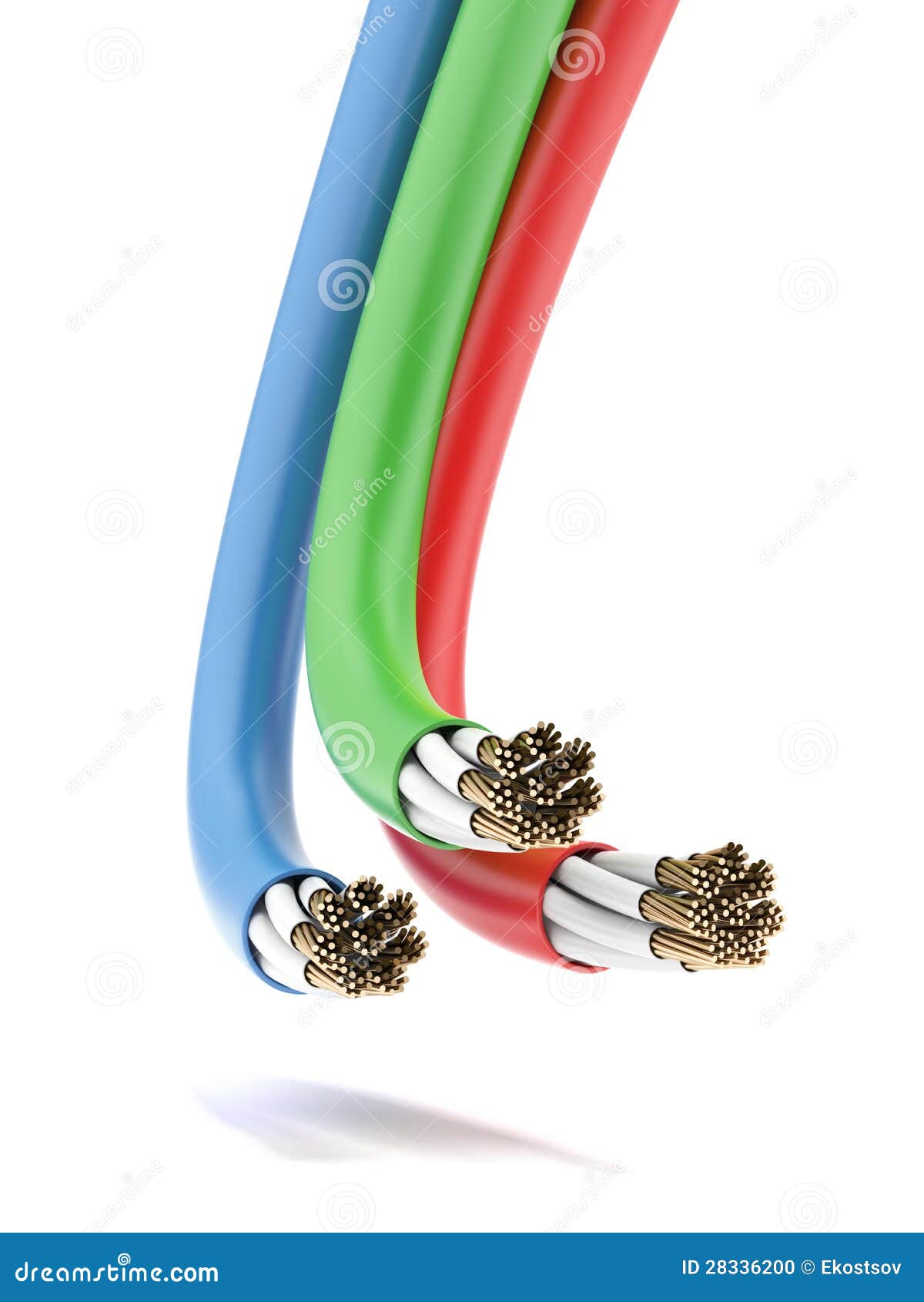 Electrical Cables Wires Stock Photo | CartoonDealer.com #28336200