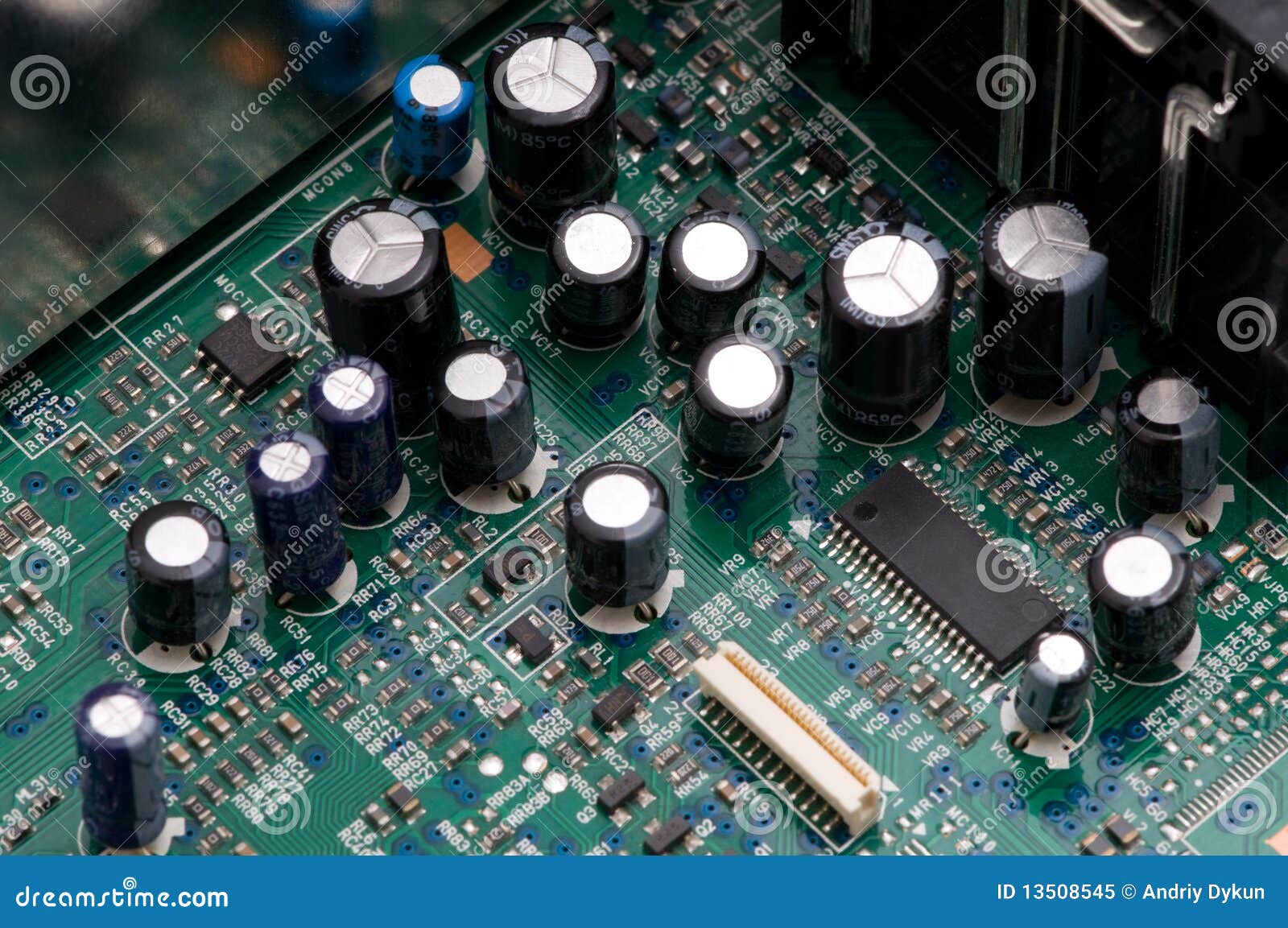 Electrical circuit stock image. Image of card, connection - 13508545