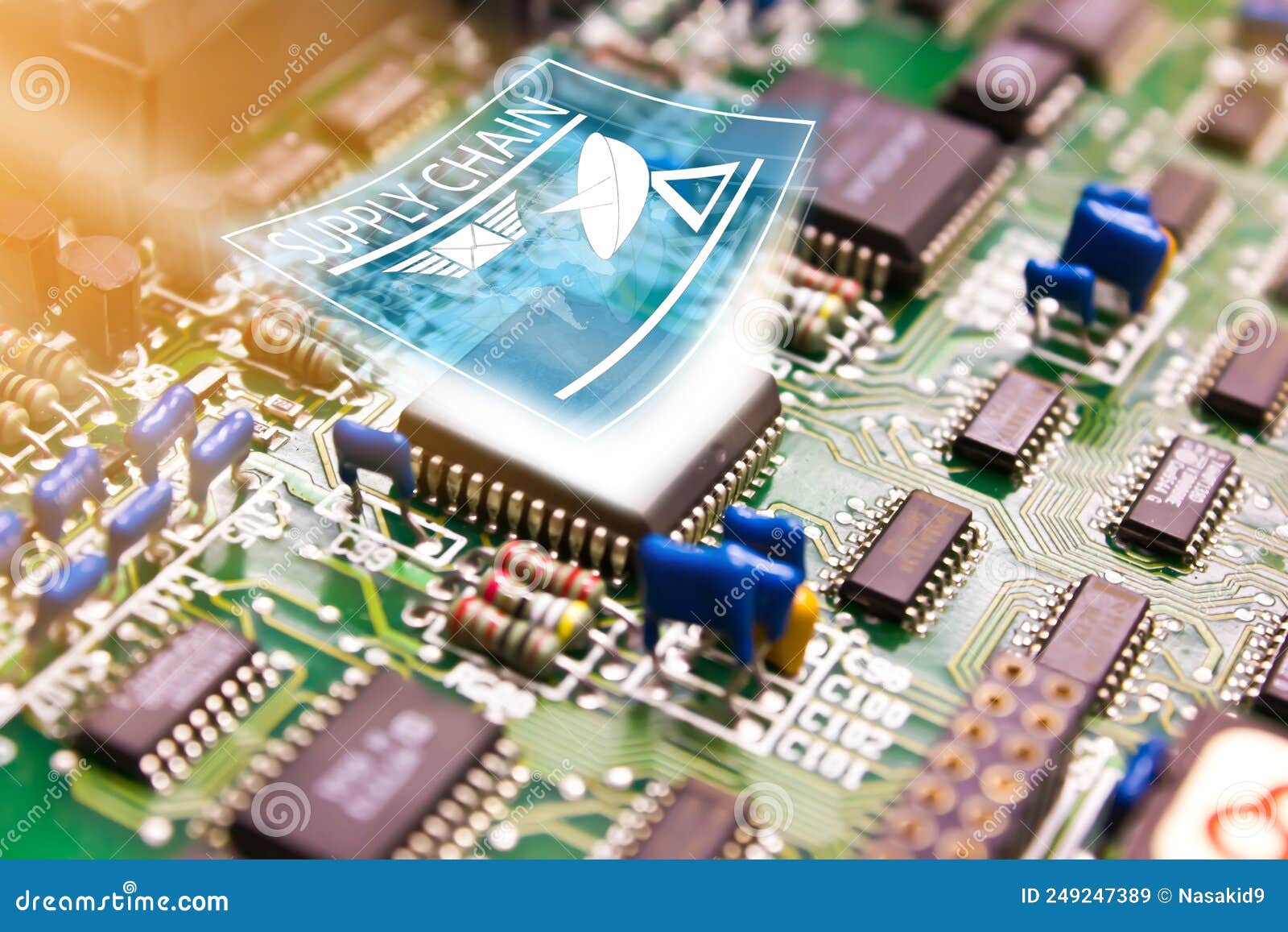 Electrical Circuit Boards and Electronic Circuit Boards Stock Image ...