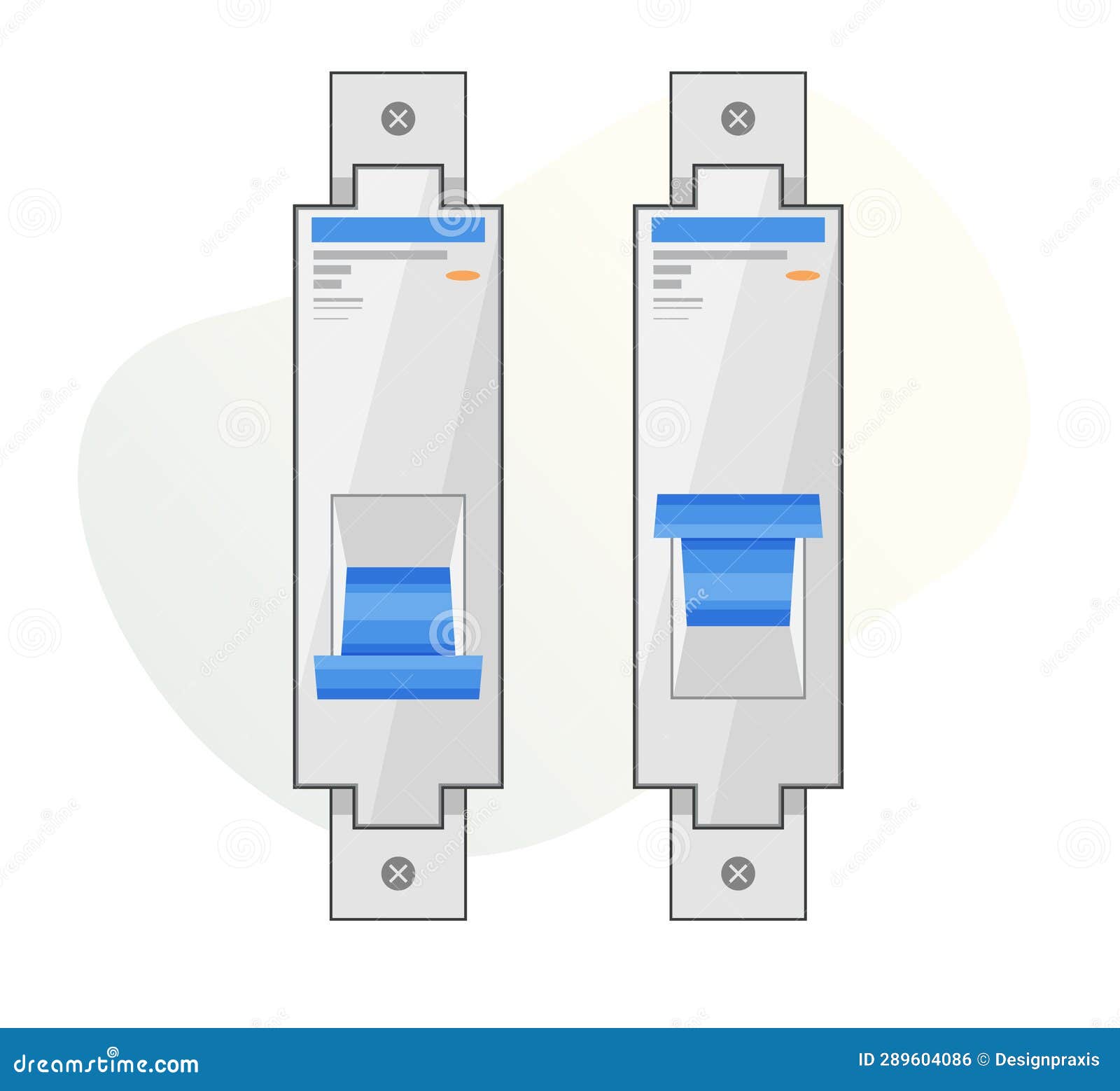 Electrical Circuit Breakers - Stock Illustration Stock Illustration ...