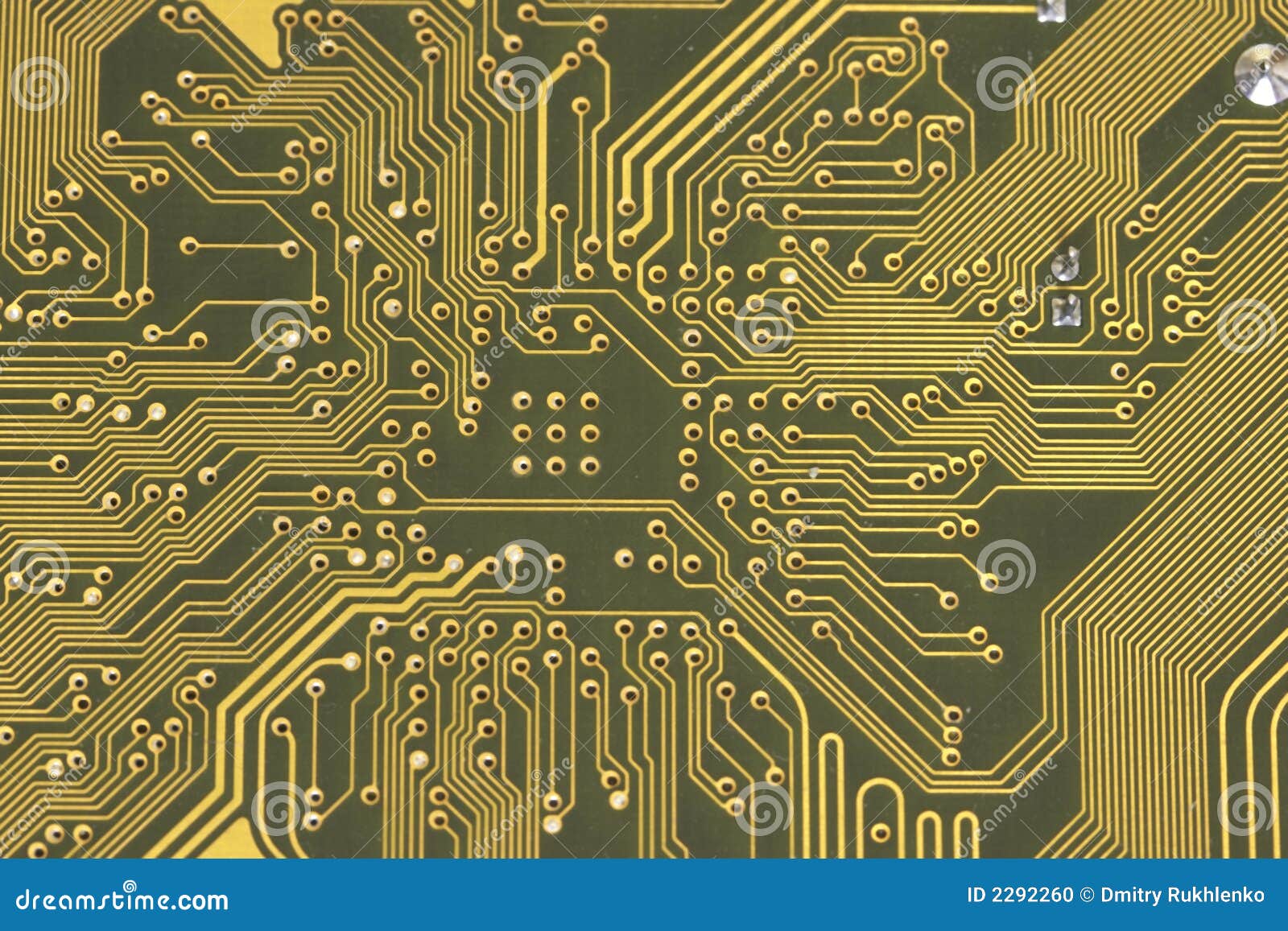 Electrical Circuit Close Up Stock Photo - Image of scientific, chip ...