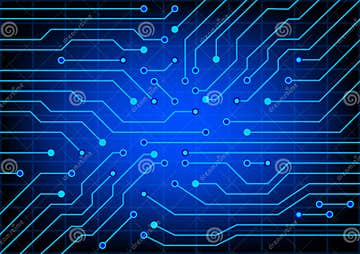 Electrical Circuit . Eps 10 Vector Illustration Stock Vector ...