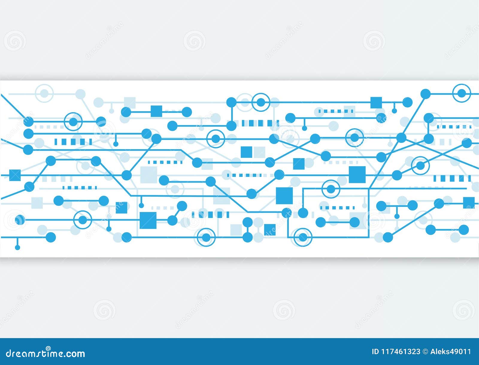 Electrical Circuit .Technology Background Stock Vector - Illustration ...