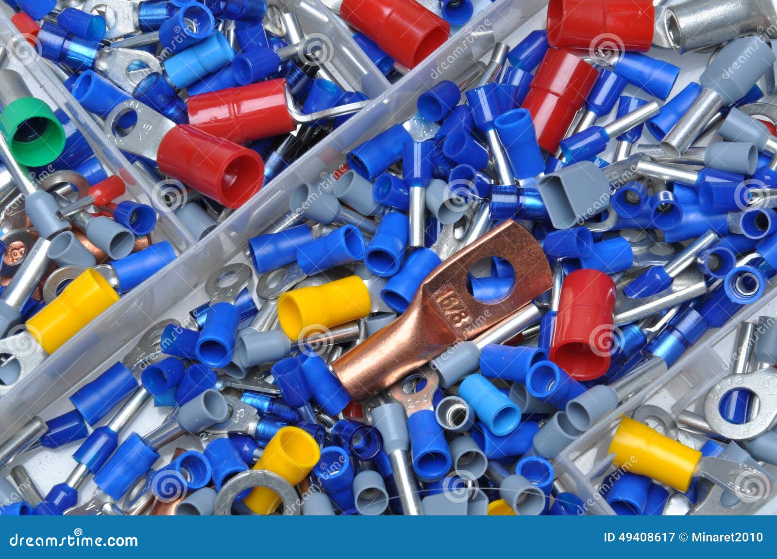 Electrical component kit stock image. Image of component - 49408617