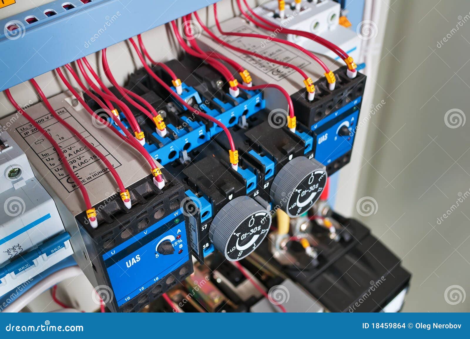 Electrical Components stock photo. Image of wire, foreground - 18459864