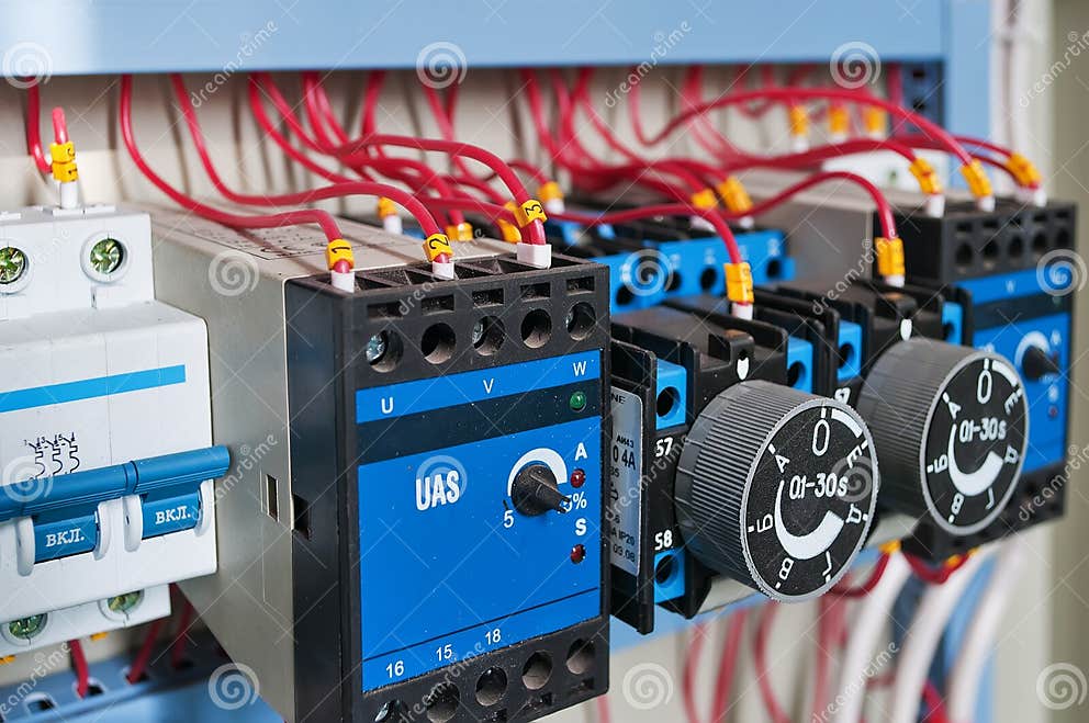 Electrical Components stock image. Image of panel, energy - 18459879