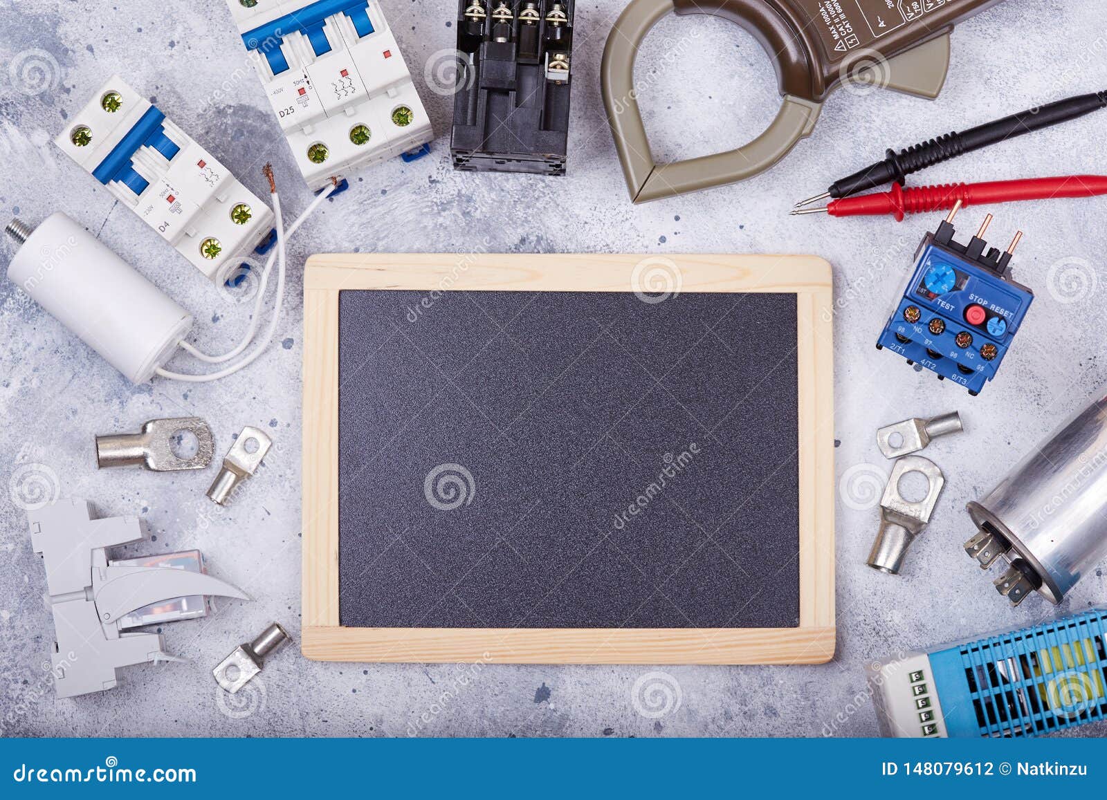 Electrical Components Using In Electric Installations, Construction ...