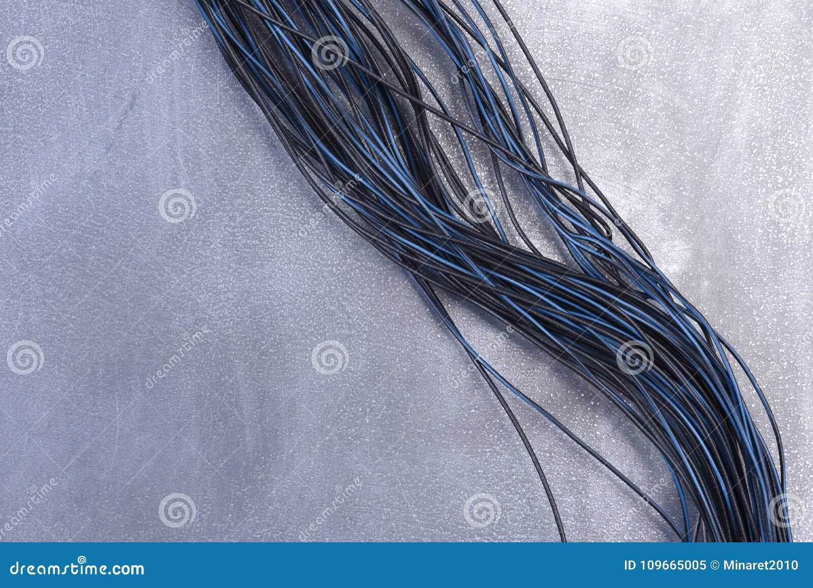 Electrical Computer Cable and Wire Stock Image - Image of gray ...