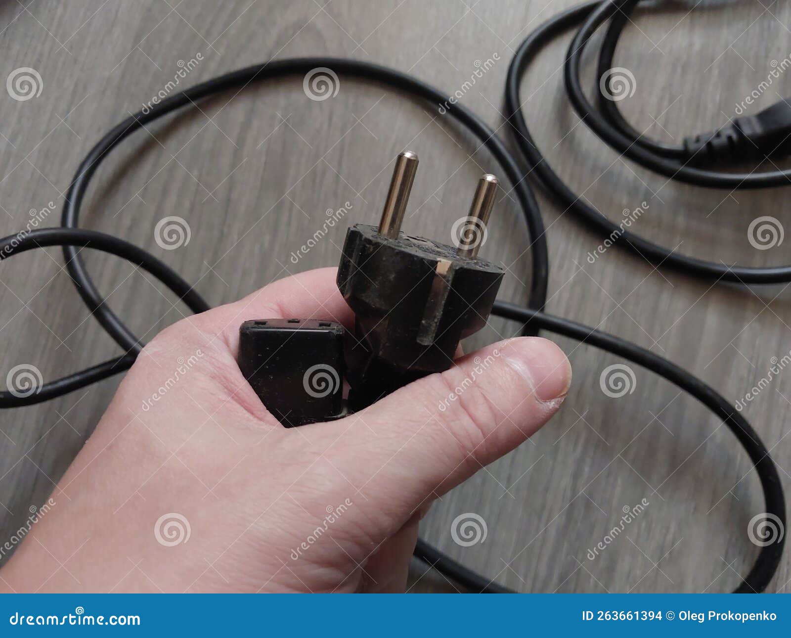 Electrical Computer Wires for Current and Information Transfer Stock ...