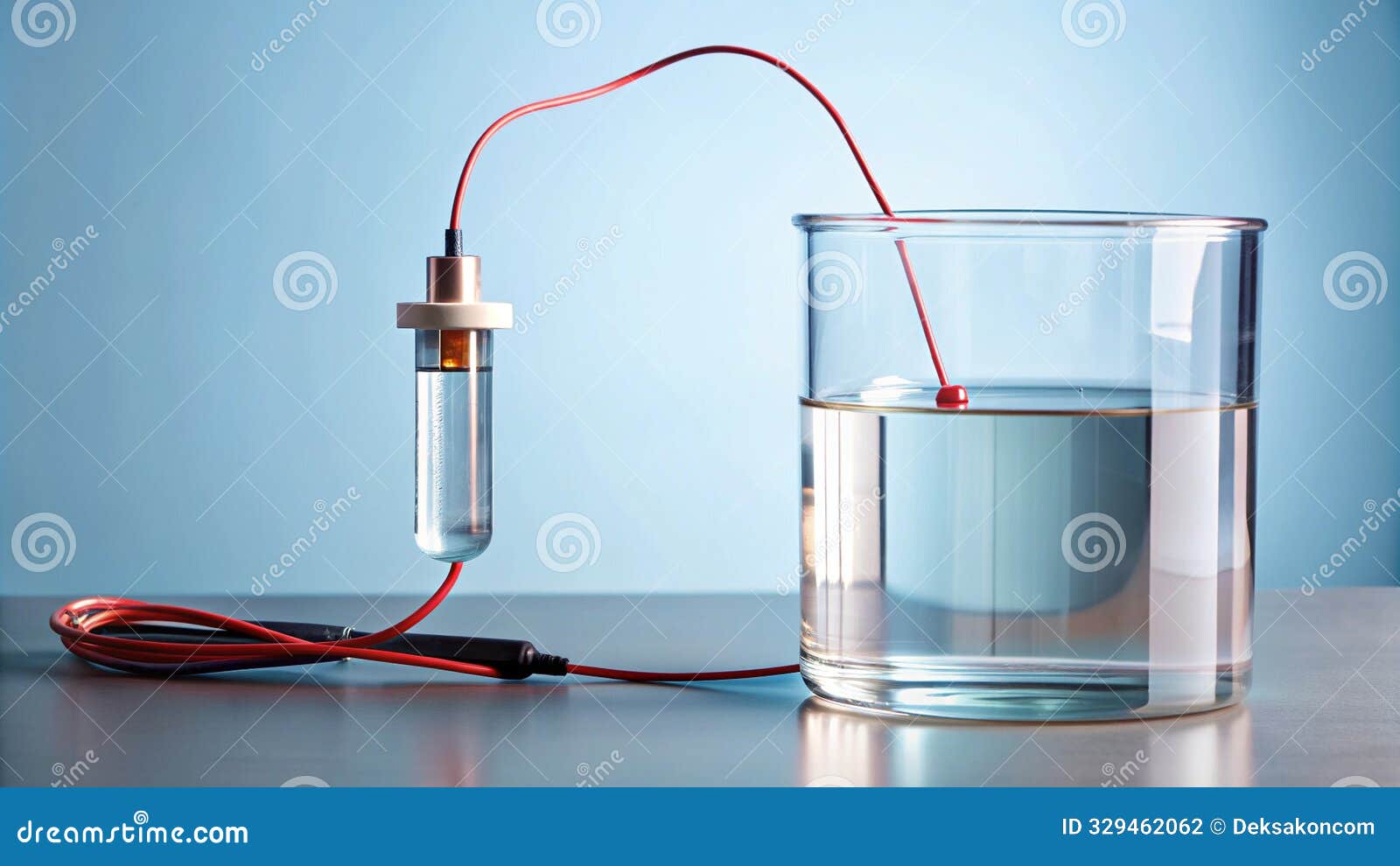 Electrical Conductivity of Water Experiment AI-Created Content Stock ...