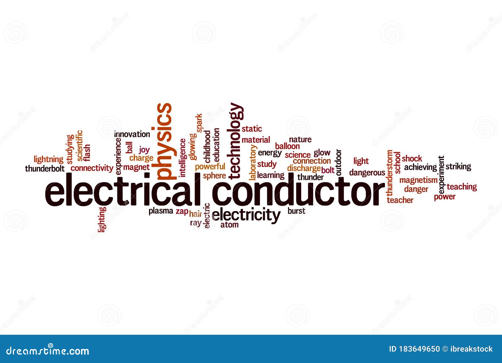 Electrical Conductor Cloud Concept Stock Illustration - Illustration of ...