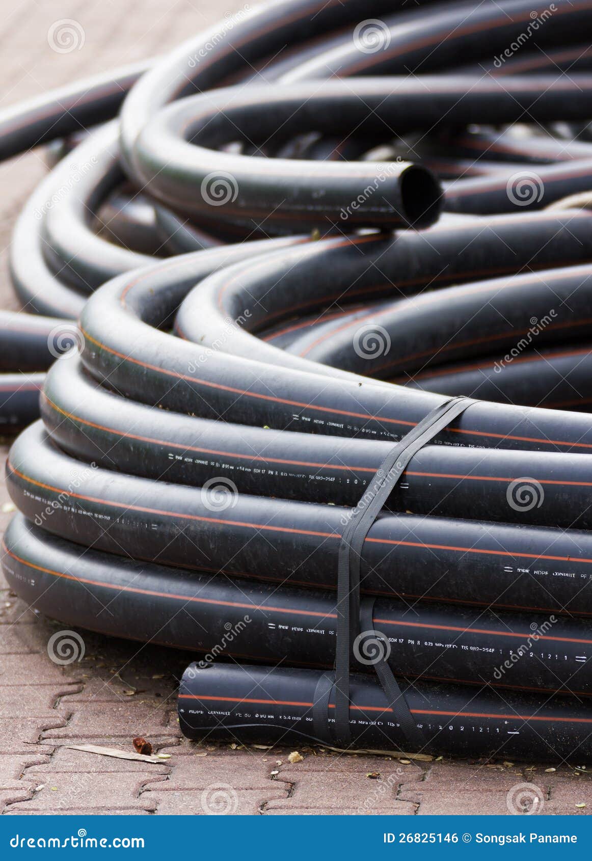 Electrical conduits stock photo. Image of pipe, bundle - 26825146