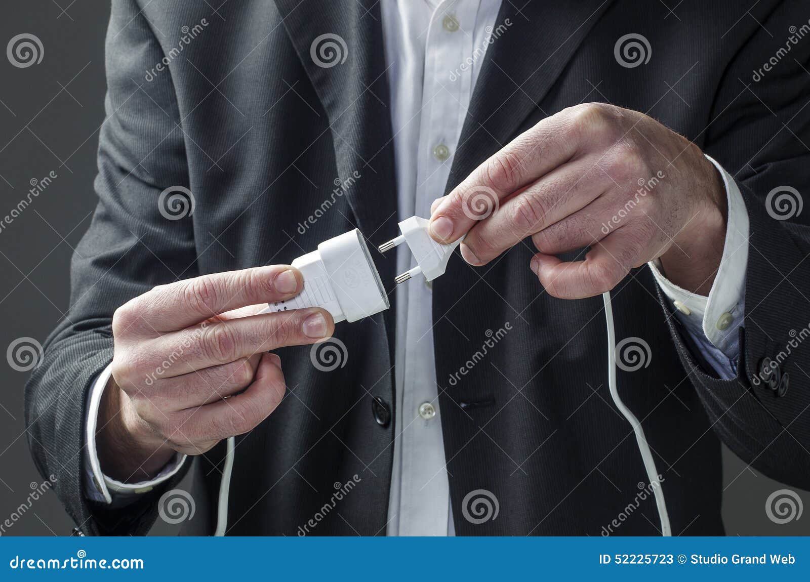 Electrical Connection for Performance Stock Image - Image of energy ...