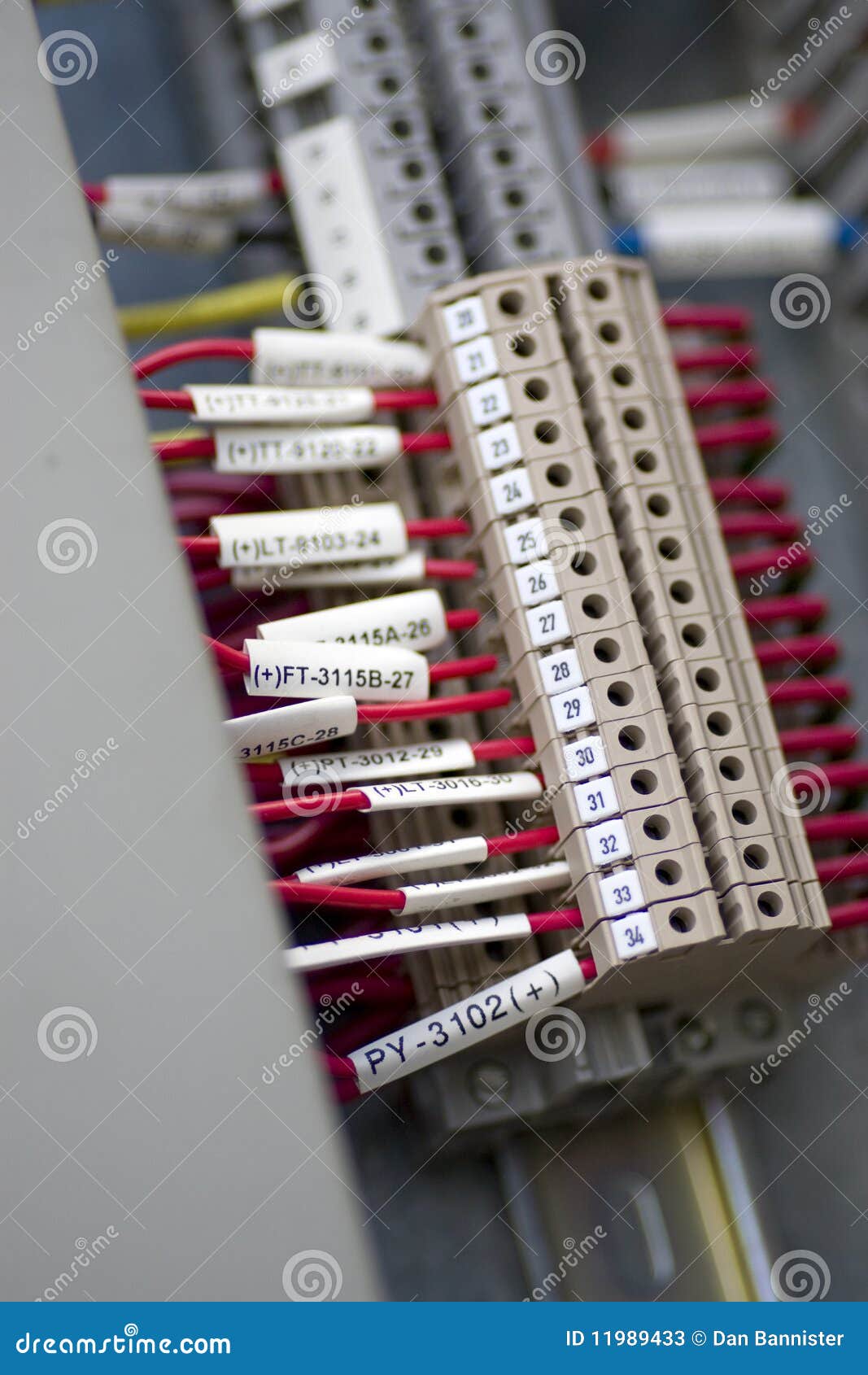 Electrical Connections stock image. Image of station - 11989433