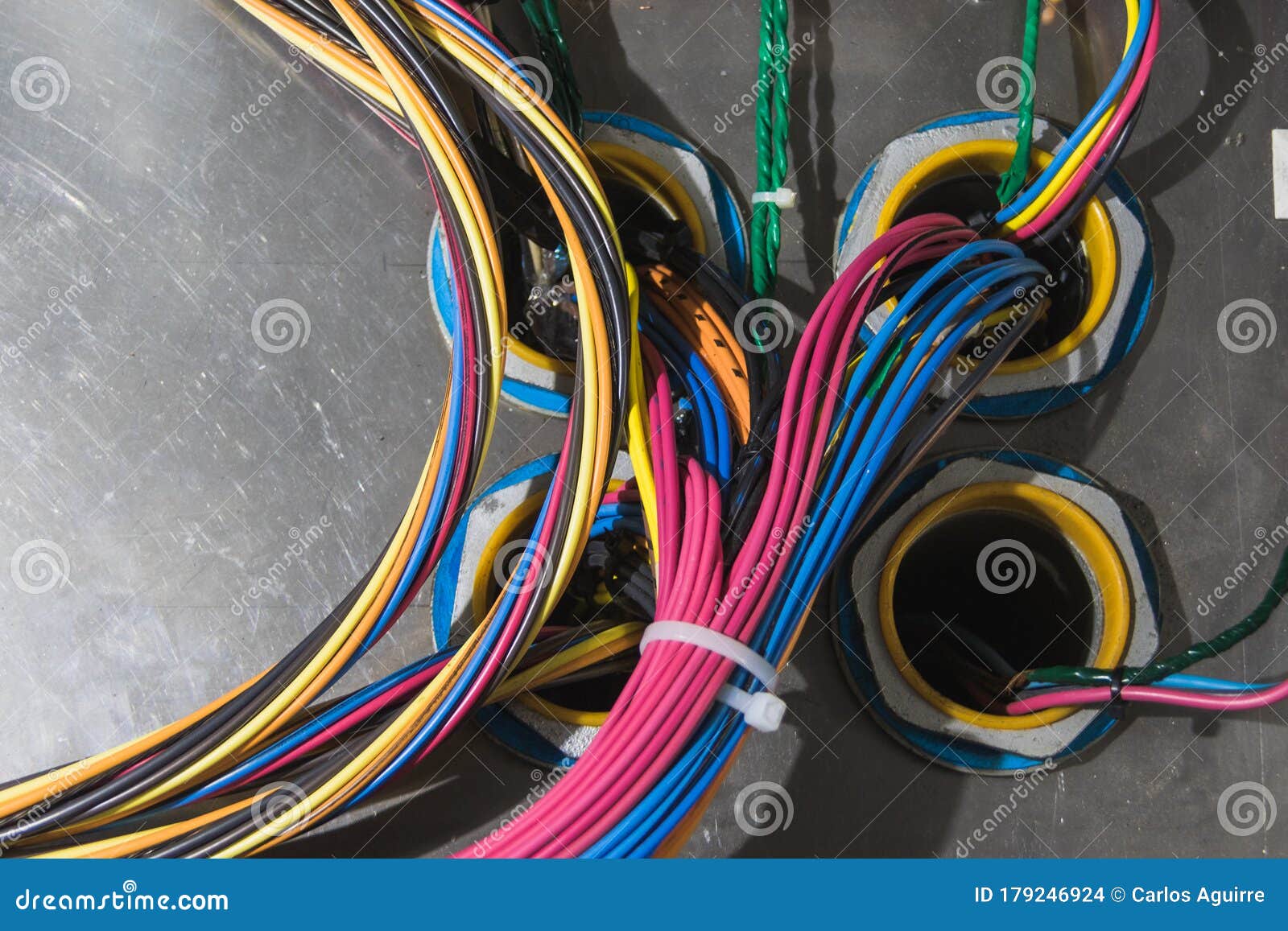 Electrical Connections, Distribution and Control Board, Ordered and ...