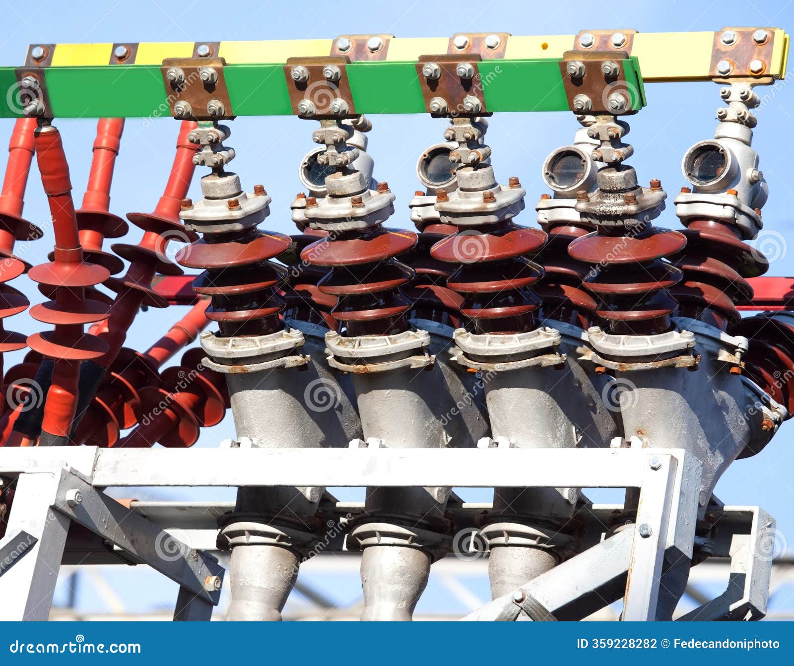 Electrical Connections and Insulators of the Electrical System of the ...