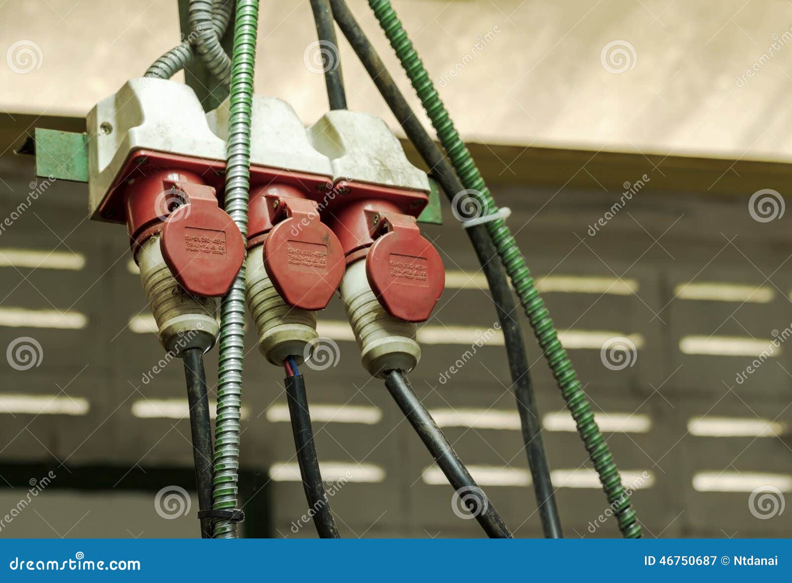 Electrical connector stock image. Image of energy, technology - 46750687