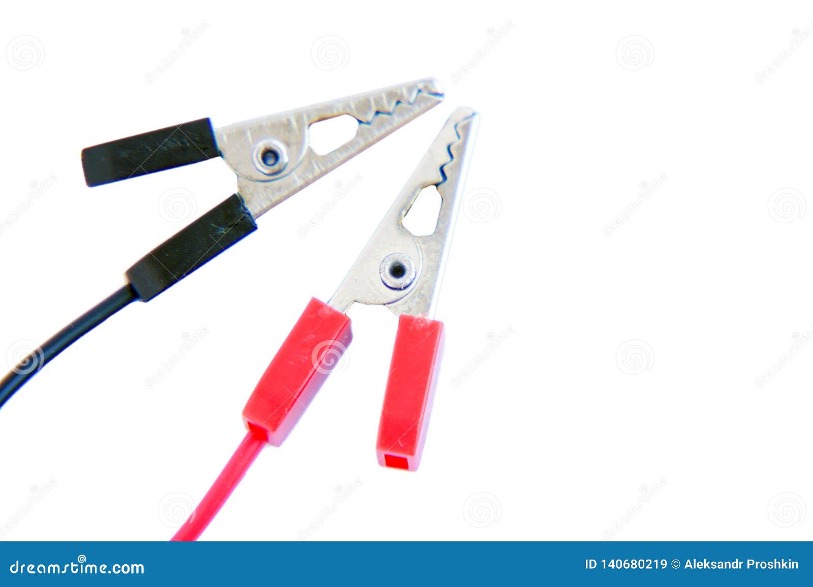 Electrical Connectors Crocodile Stock Image - Image of clip, clamps ...