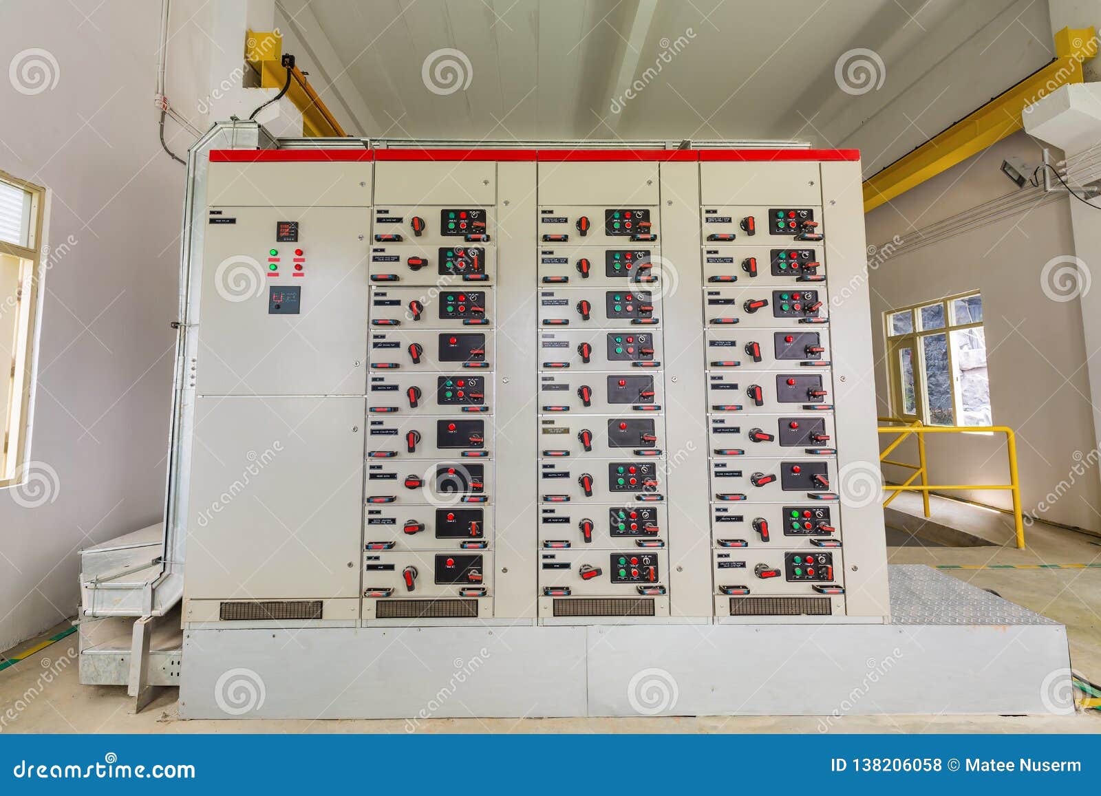 Electrical Cubicle Panel Board Royalty-Free Stock Photography ...