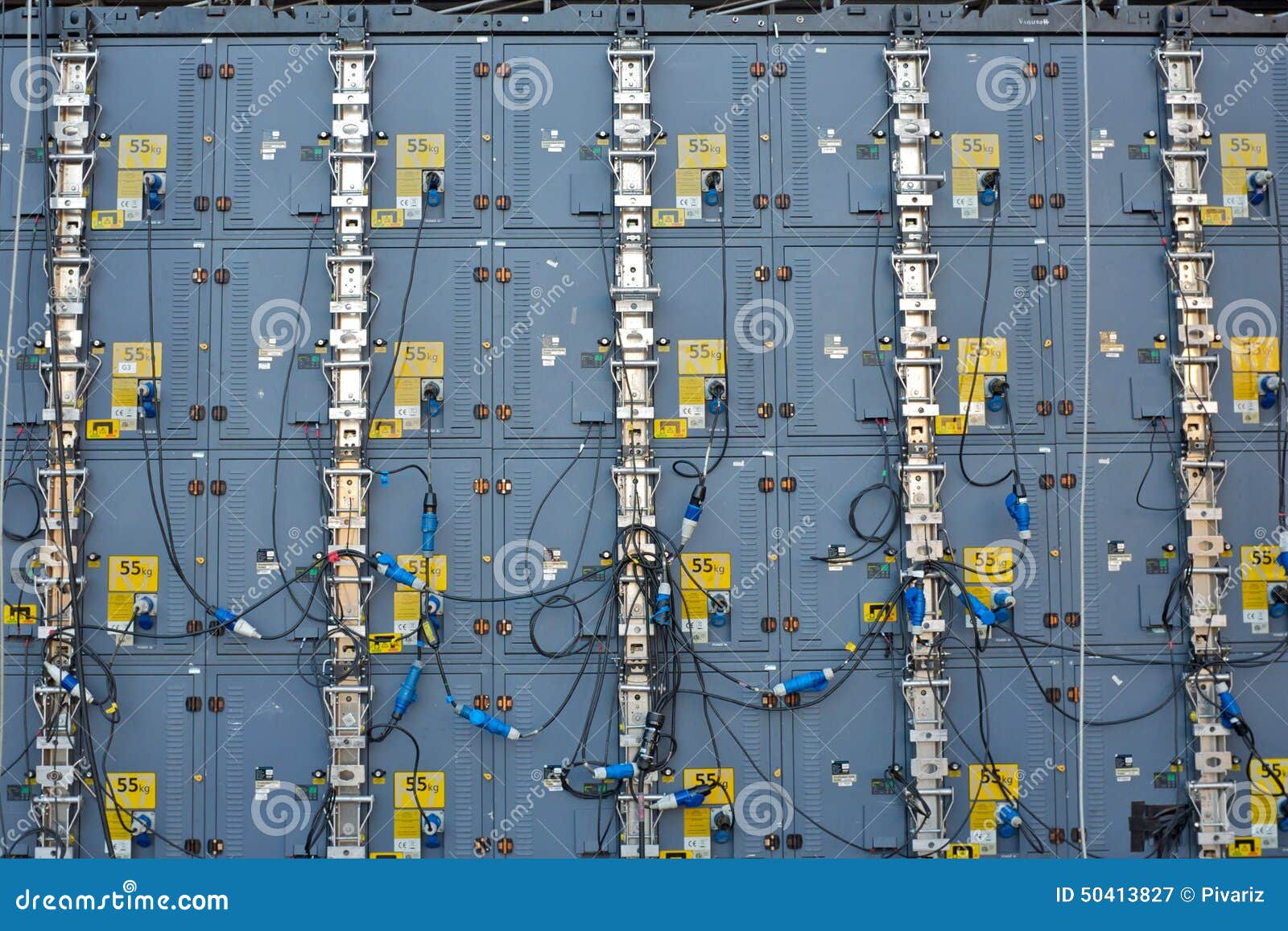 Electrical control panel stock image. Image of close - 50413827
