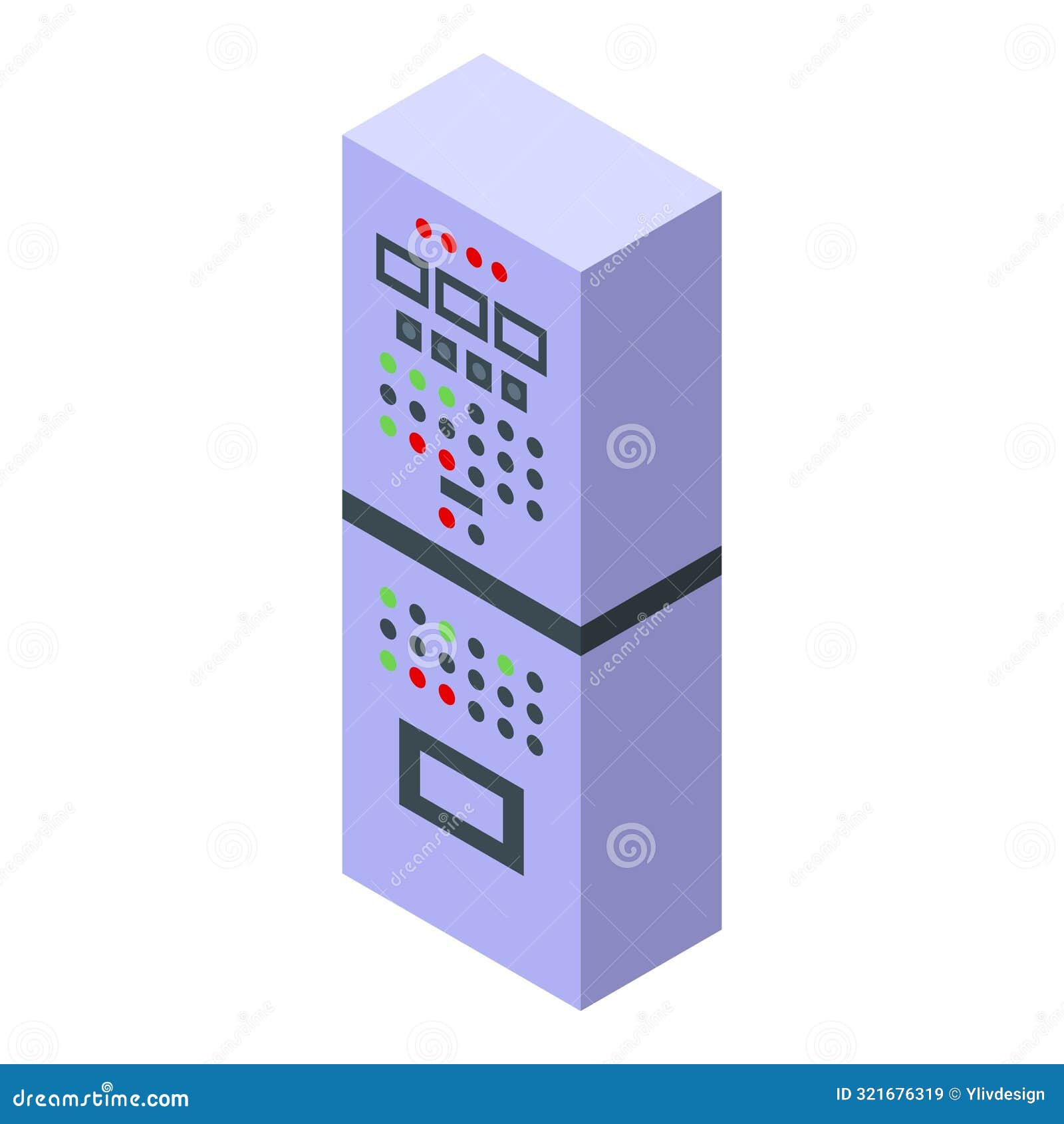 Electrical Control Panel With Circuit Breakers And Wiring In Cabinet ...